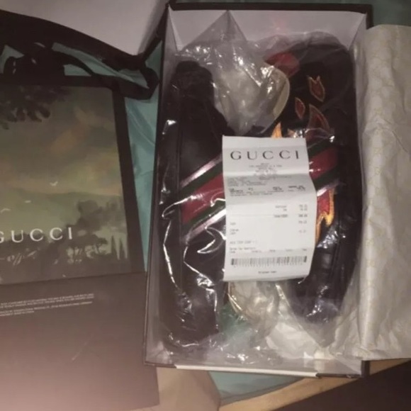 Gucci | Shoes | Gucci Ace Flames Sneakers | Poshmark